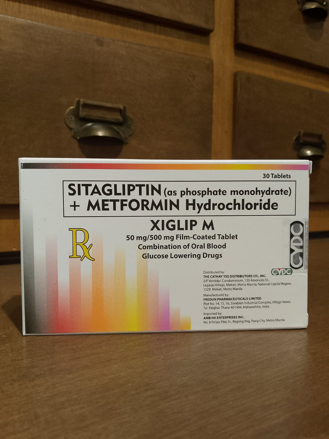 Sitagliptin (as phosphate monohydrate) + Metformin Hydrochloride (Xigl ...