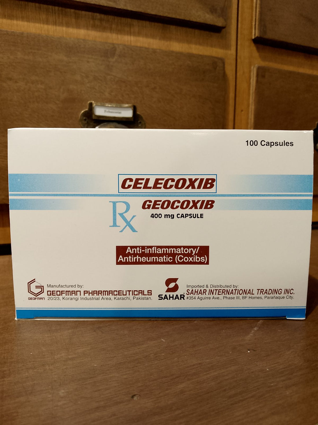 Celecoxib (Geocoxib) 400mg Capsule – Meds for All