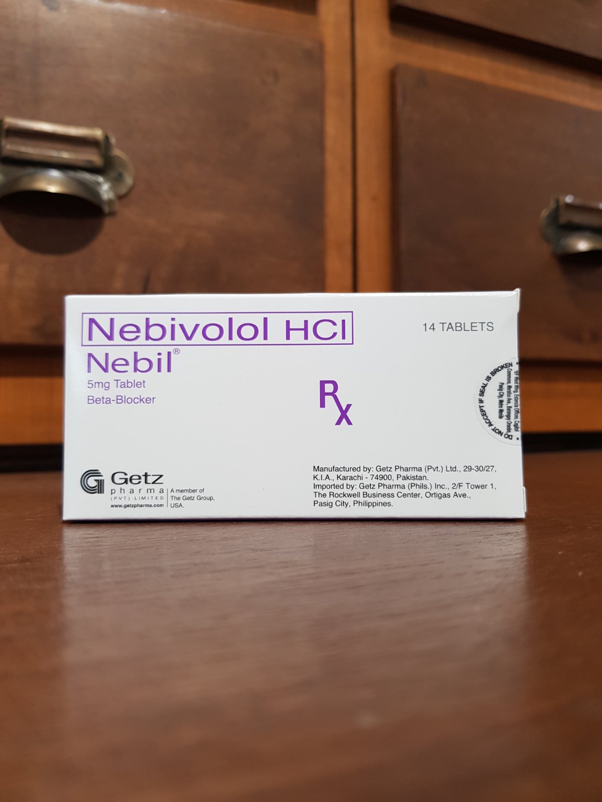 Nebivolol HCl (Nebil) 5mg, Tablet – Meds for All