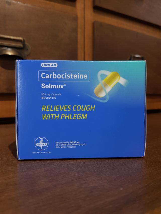 Carbocisteine (SOLMUX) 500mg Capsule – Meds for All