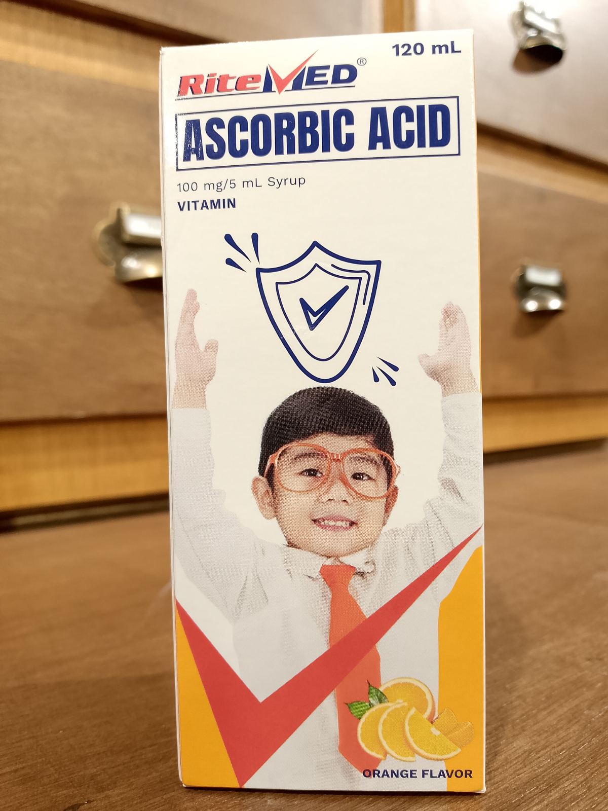Ascorbic Acid [Ritemed] 100 mg/5 mL 120 mL Syrup – Meds for All