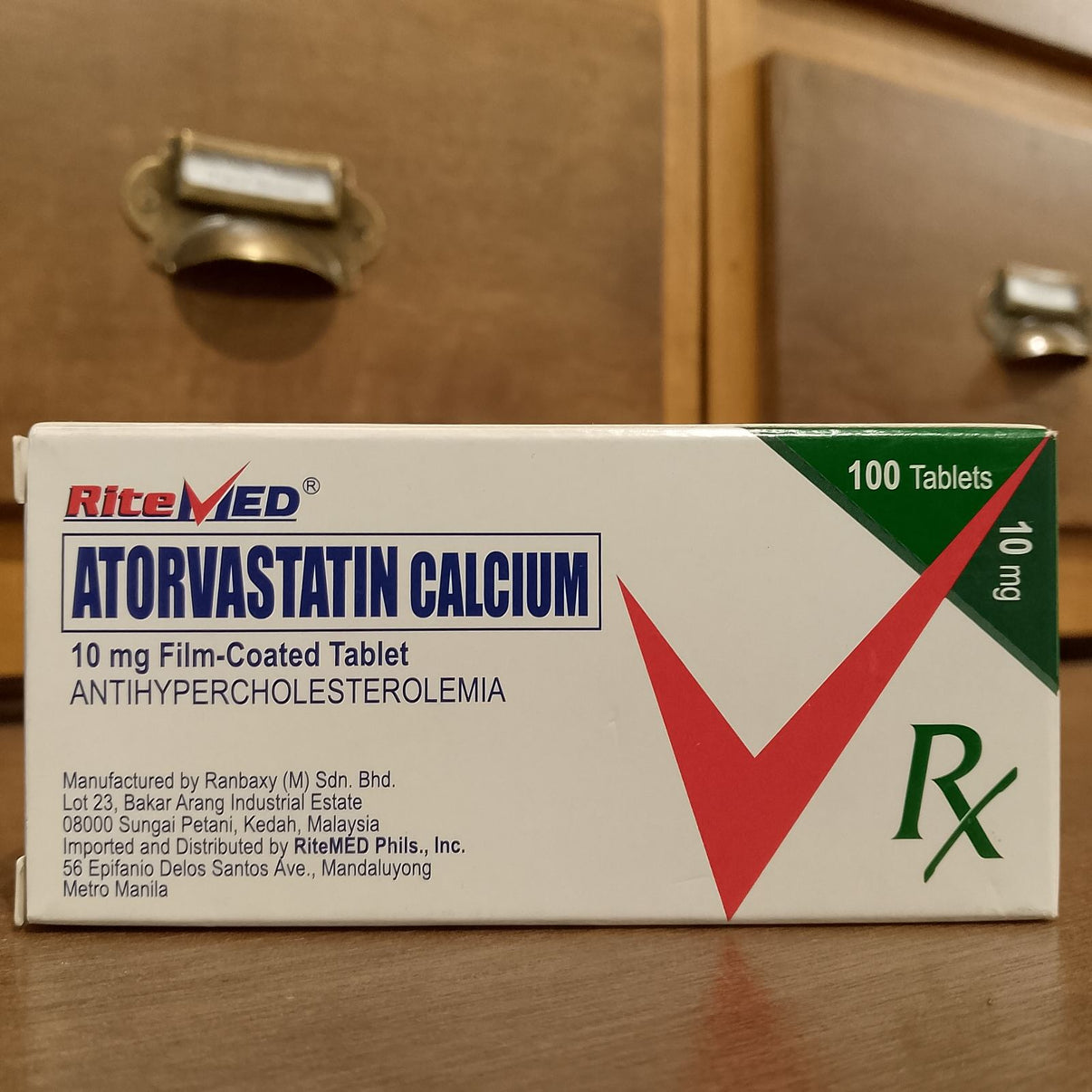 Atorvastatin Calcium (Ritemed) 10 mg FC Tablet – Meds for All