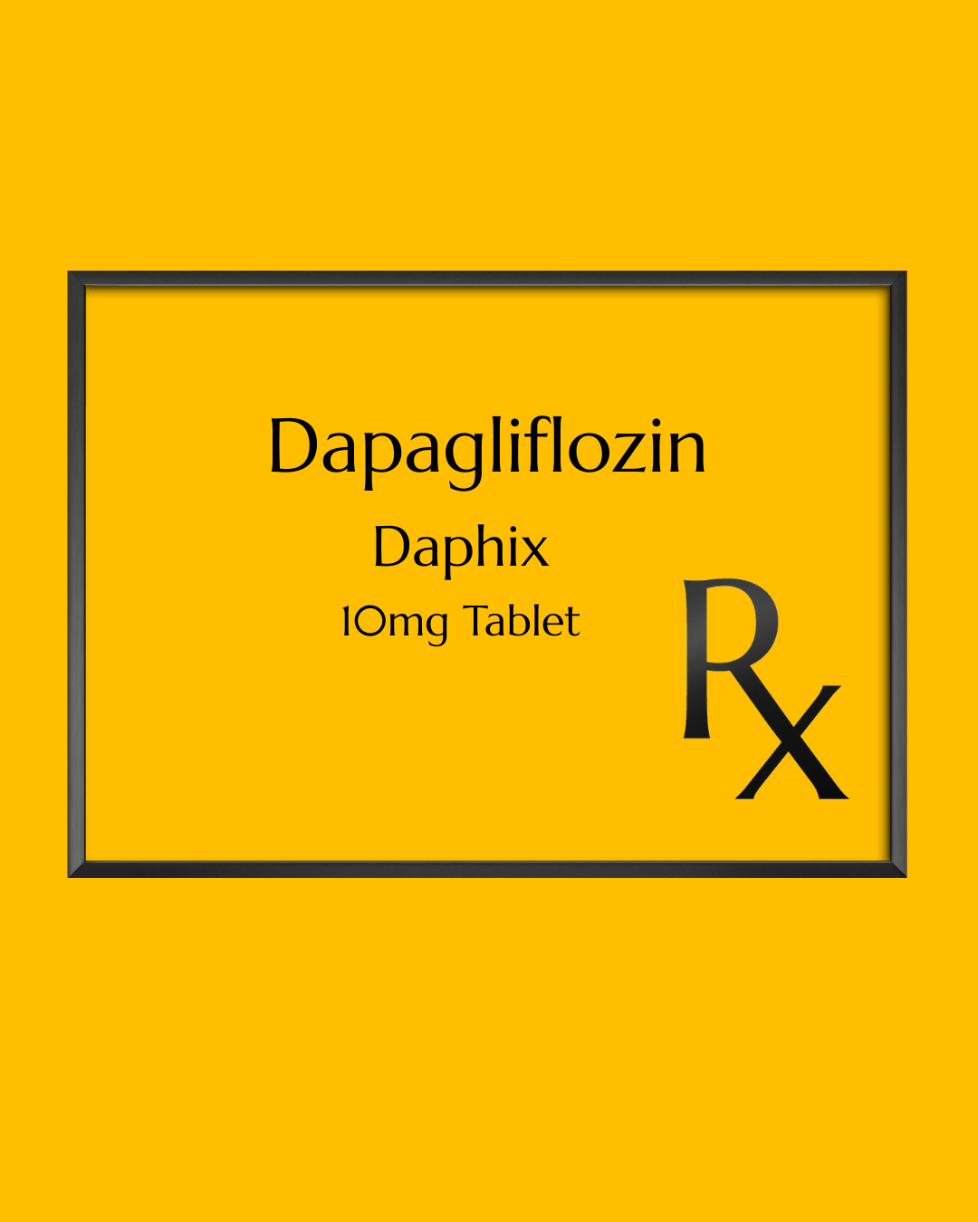 Dapagliflozin (Daphix) 10mg Film-Coated Tablet – Meds for All