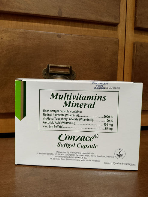 Multivitamins + Minerals (Conzace) Capsule – Meds for All