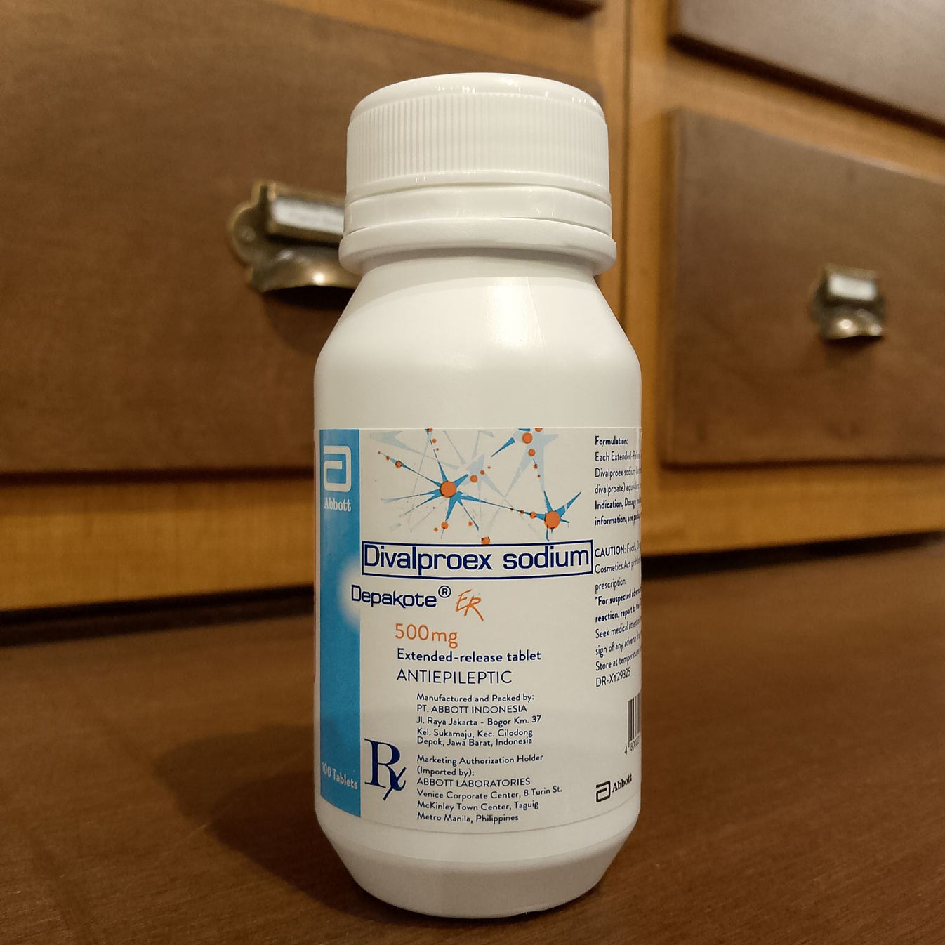 Divalproex sodium (Depakote) 500mg Extented-release Tablet – Meds for All