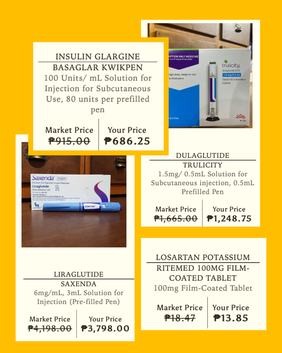 25% discount on all medicines for subscribers – Meds for All