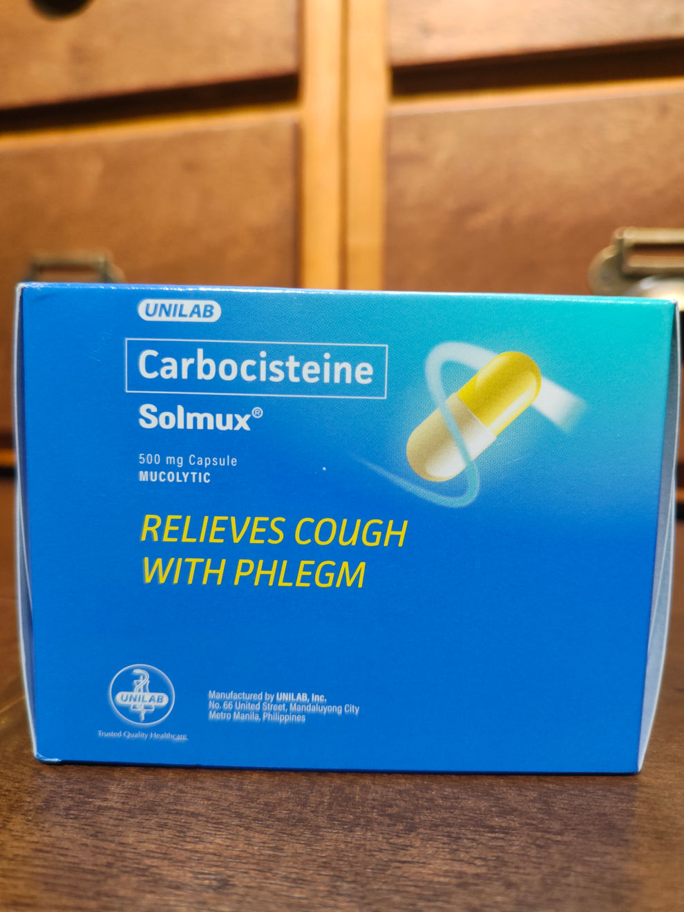 Carbocisteine (Solmux) 500mg Capsule – Meds for All