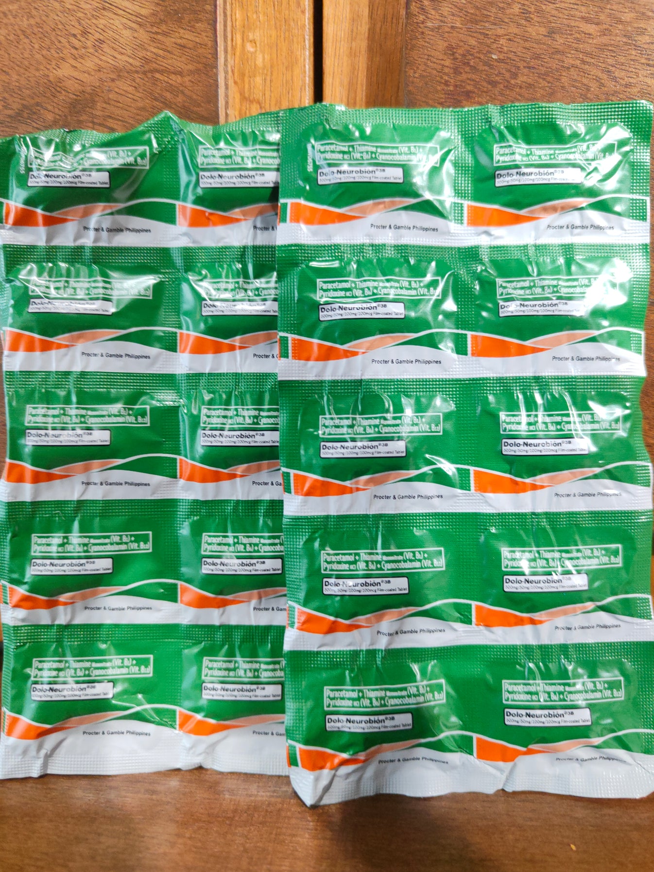 Paracetamol + Vitamin B-Complex (Dolo Neurobion) Tablet – Meds for All