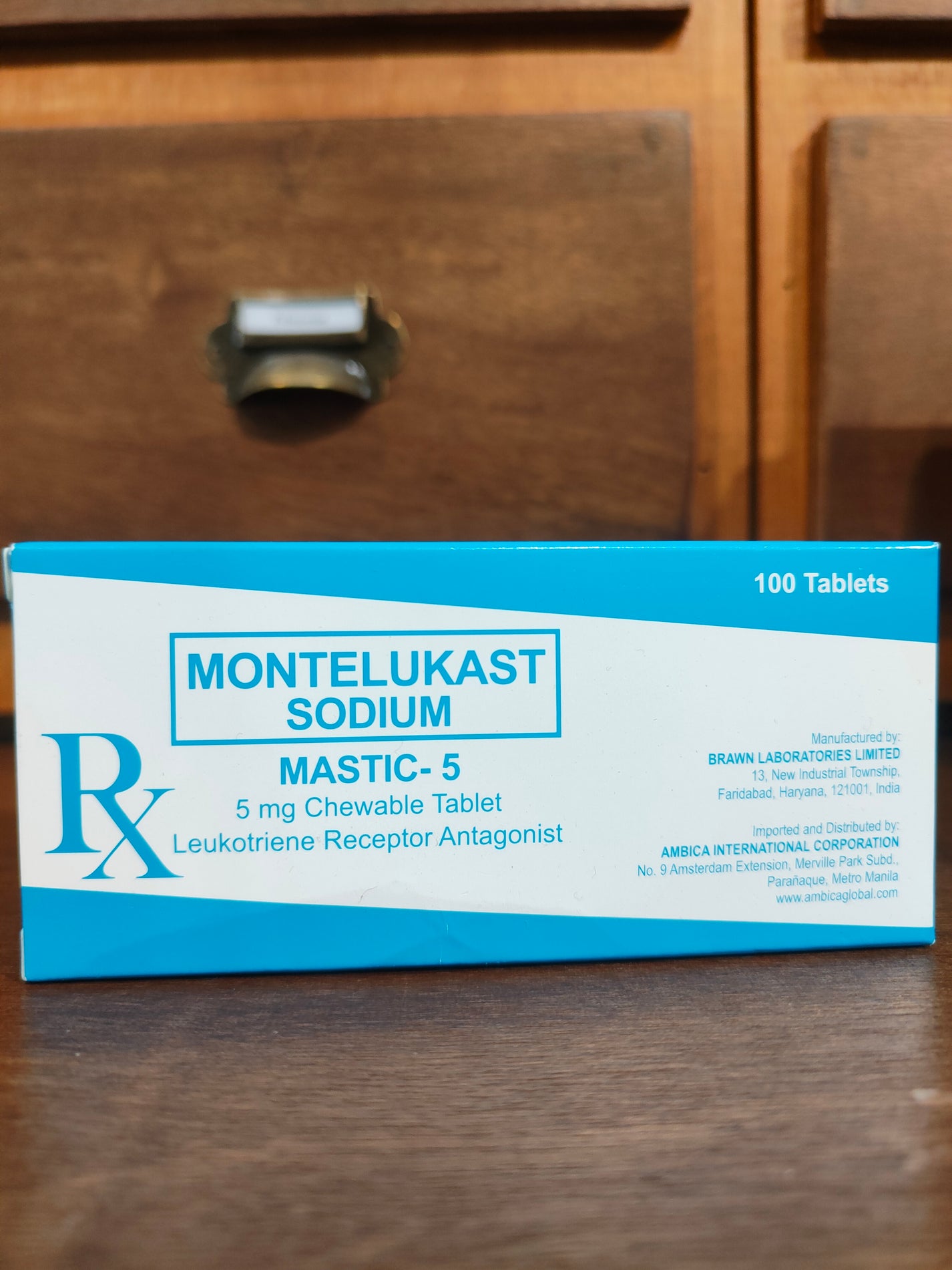 Montelukast (Mastic-5) 5mg Tablet – Meds for All