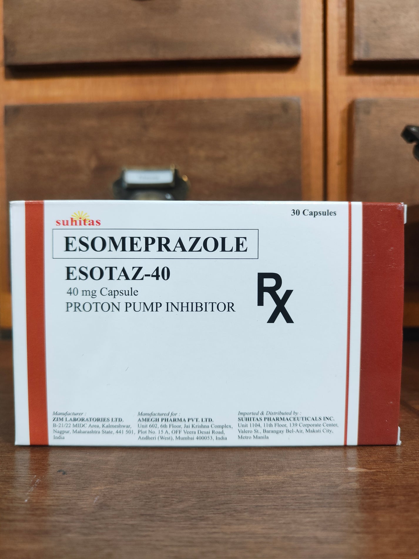 Esomeprazole (ESOTAZ) 40mg tablet – Meds for All