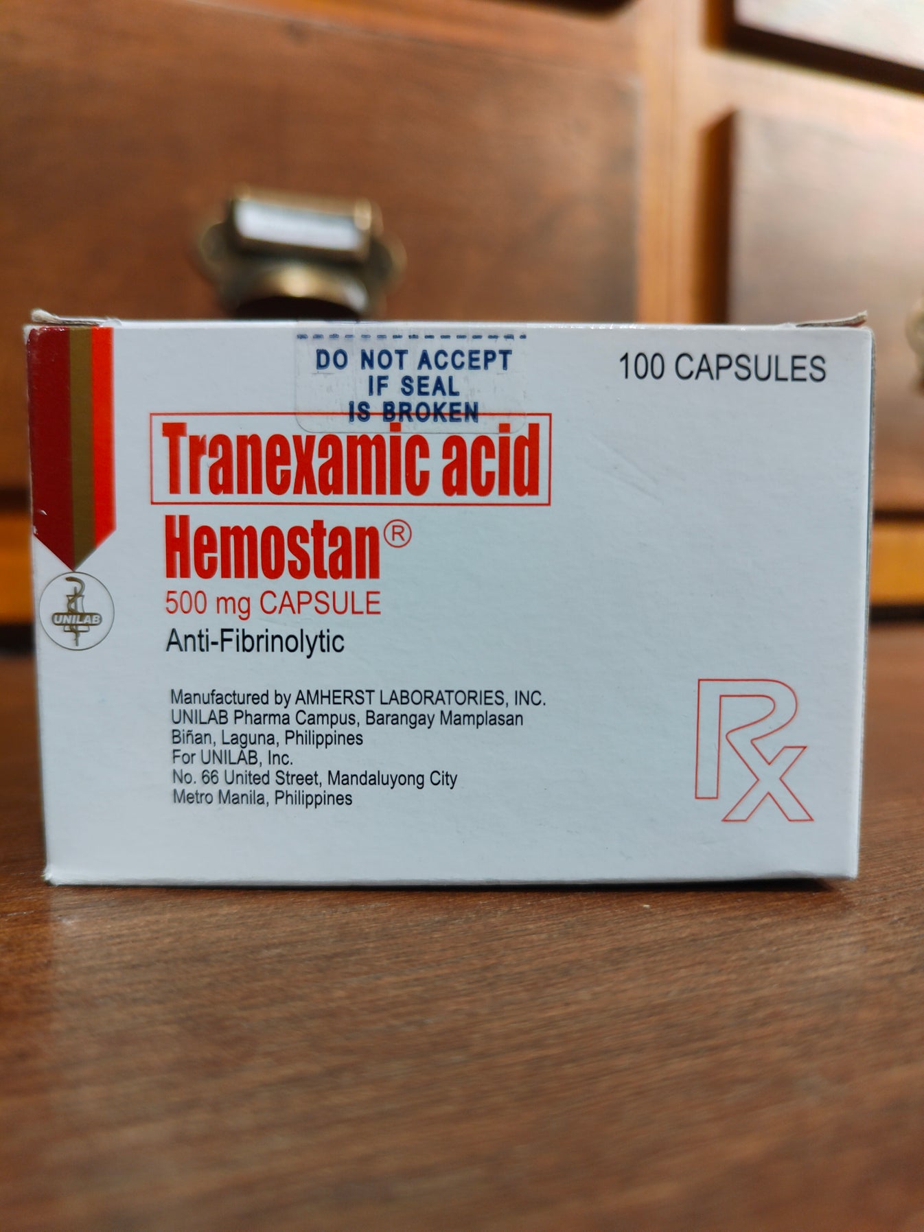 Tranexamic Acid HEMOSTAN 500MG CAP – Meds for All
