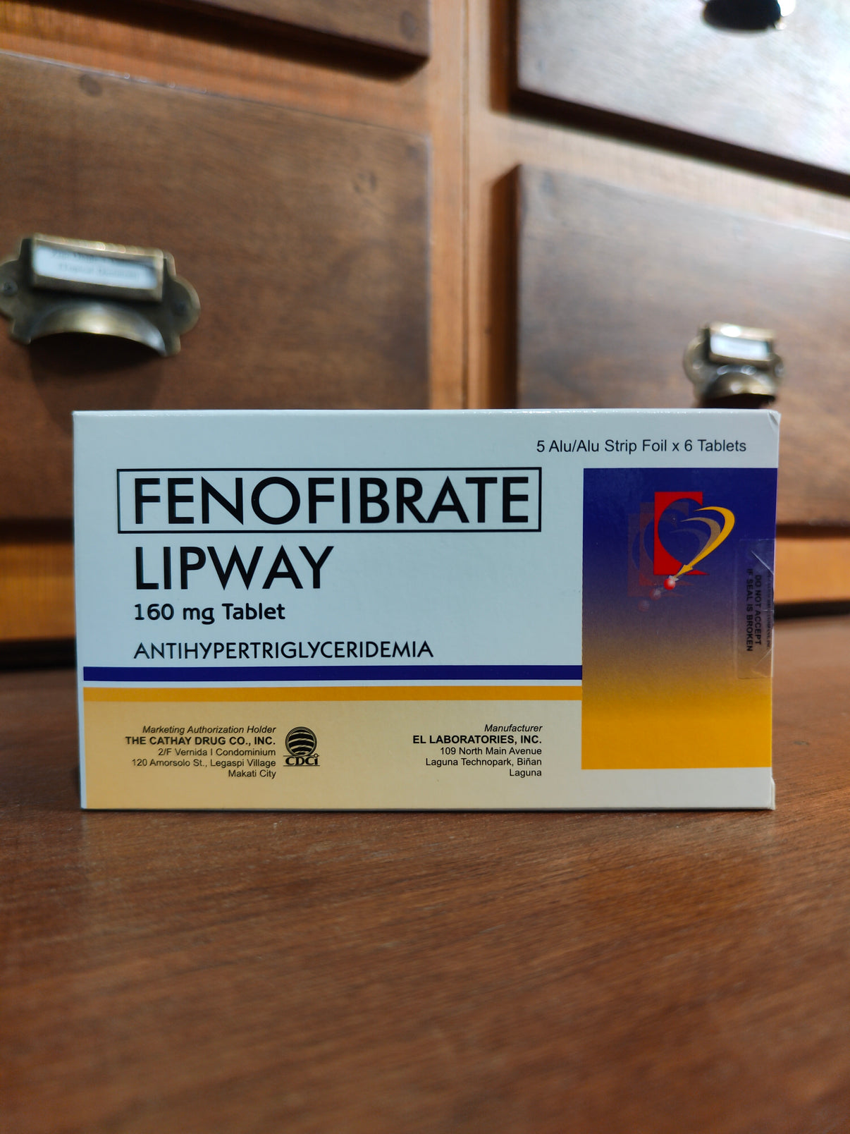Fenofibrate (LIPWAY) 160mg tablet – Meds for All