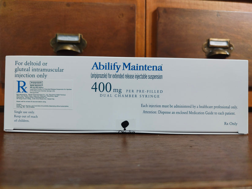 Aripiprazole (Abilify Maintena) 400mg (200mg/mL) Lyophilized Powder fo ...