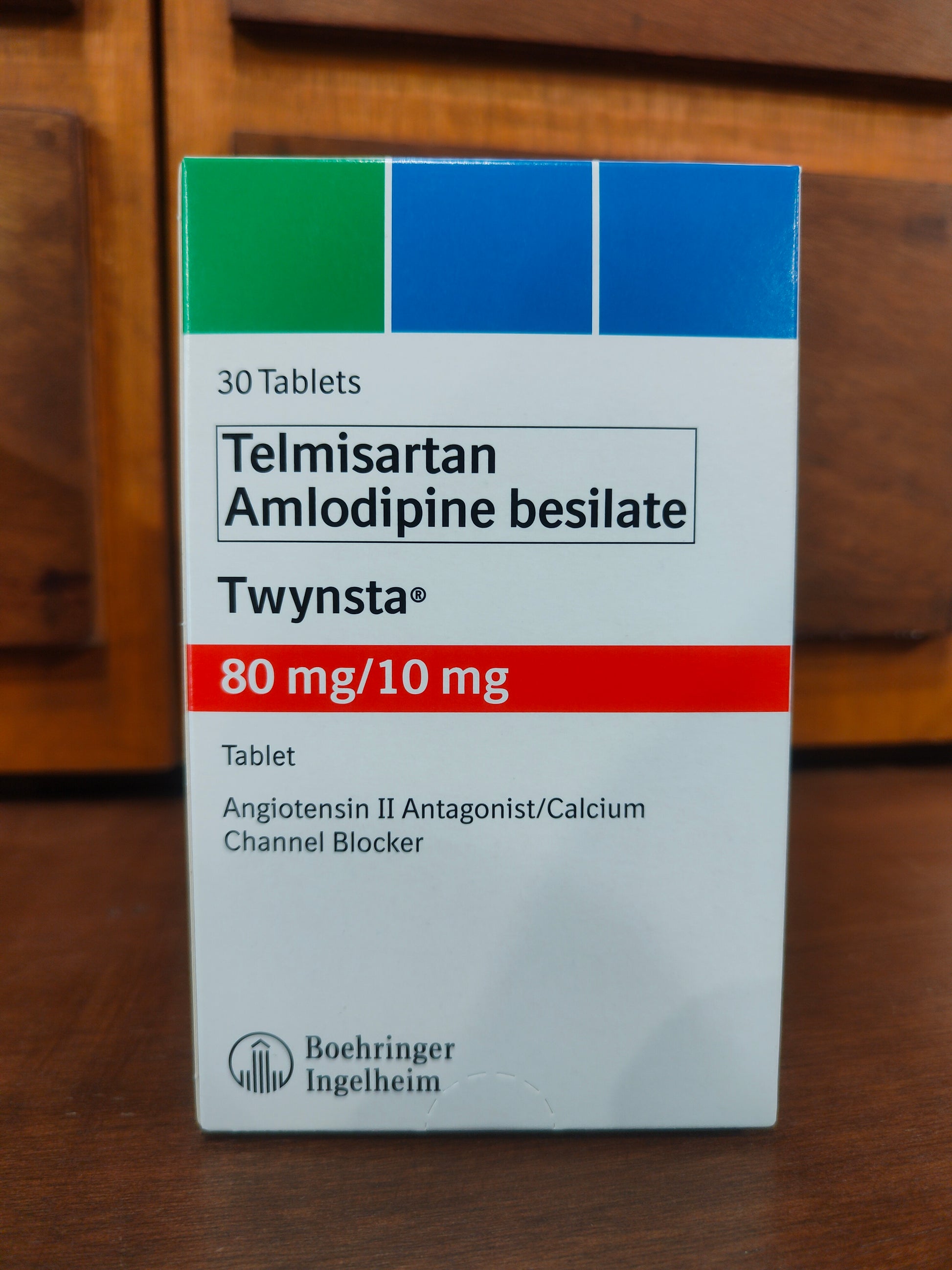 Telmisartan + Amlodipine besilate 80mg/ 10 mg, Tablet (Twynsta) – Meds ...