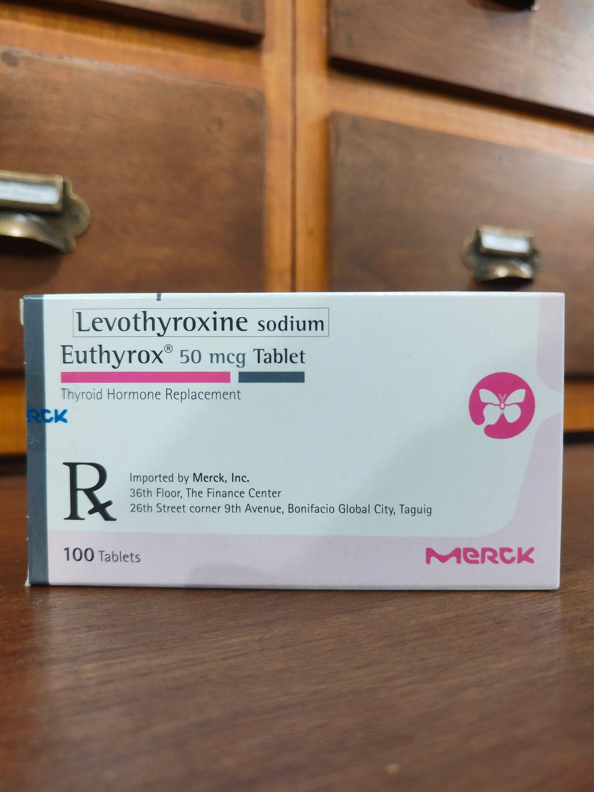 Levothyroxine Sodium 50mcg Tablet (Euthyrox) – Meds for All