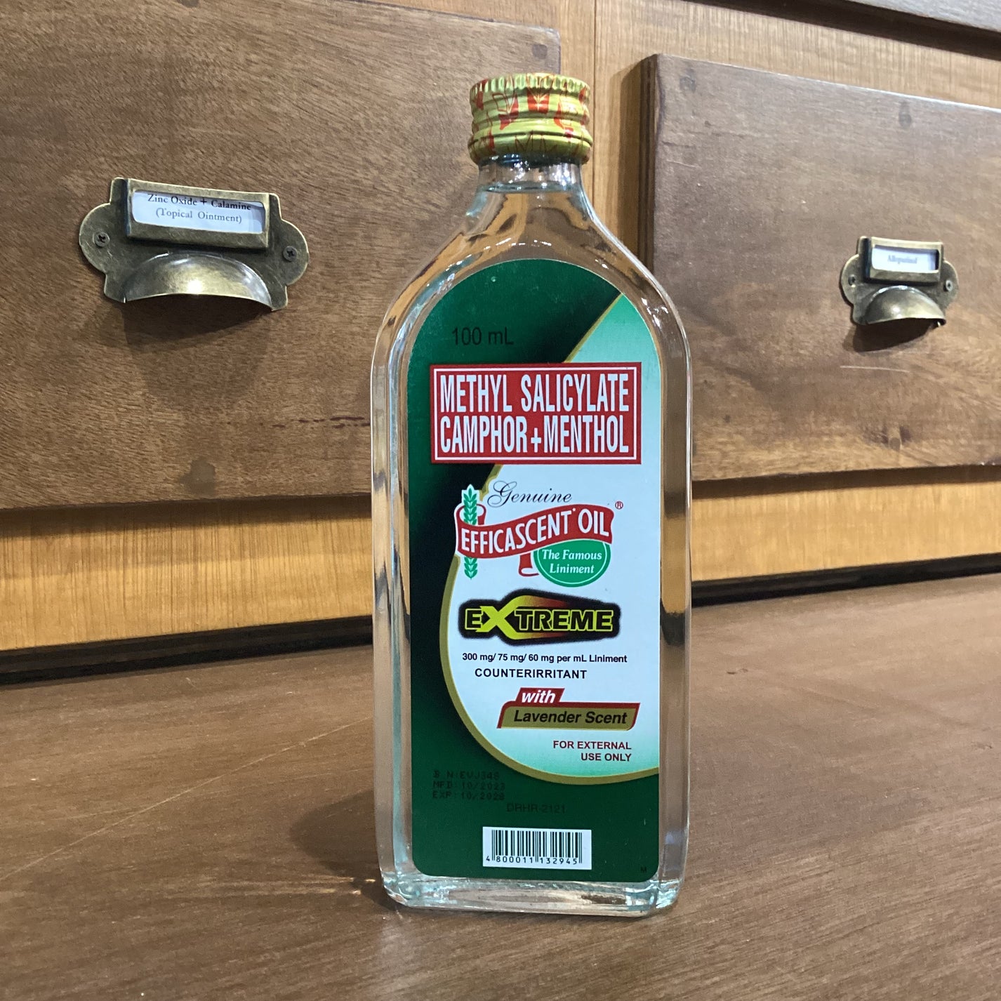 Efficascent Oil (Extreme with Lavender), 100mL Liniment – Meds for All