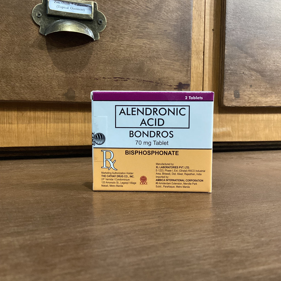 Alendronic Acid (BONDROS) 70mg Tablet 2S – Meds for All