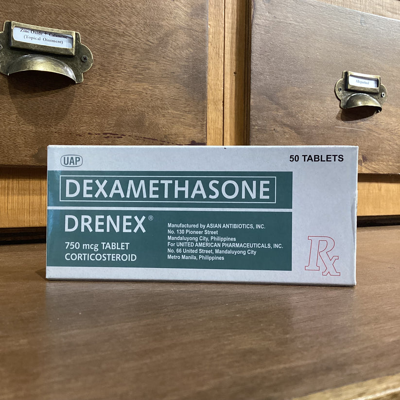 Dexamethasone (DRENEX) 750mcg Tablet – Meds for All