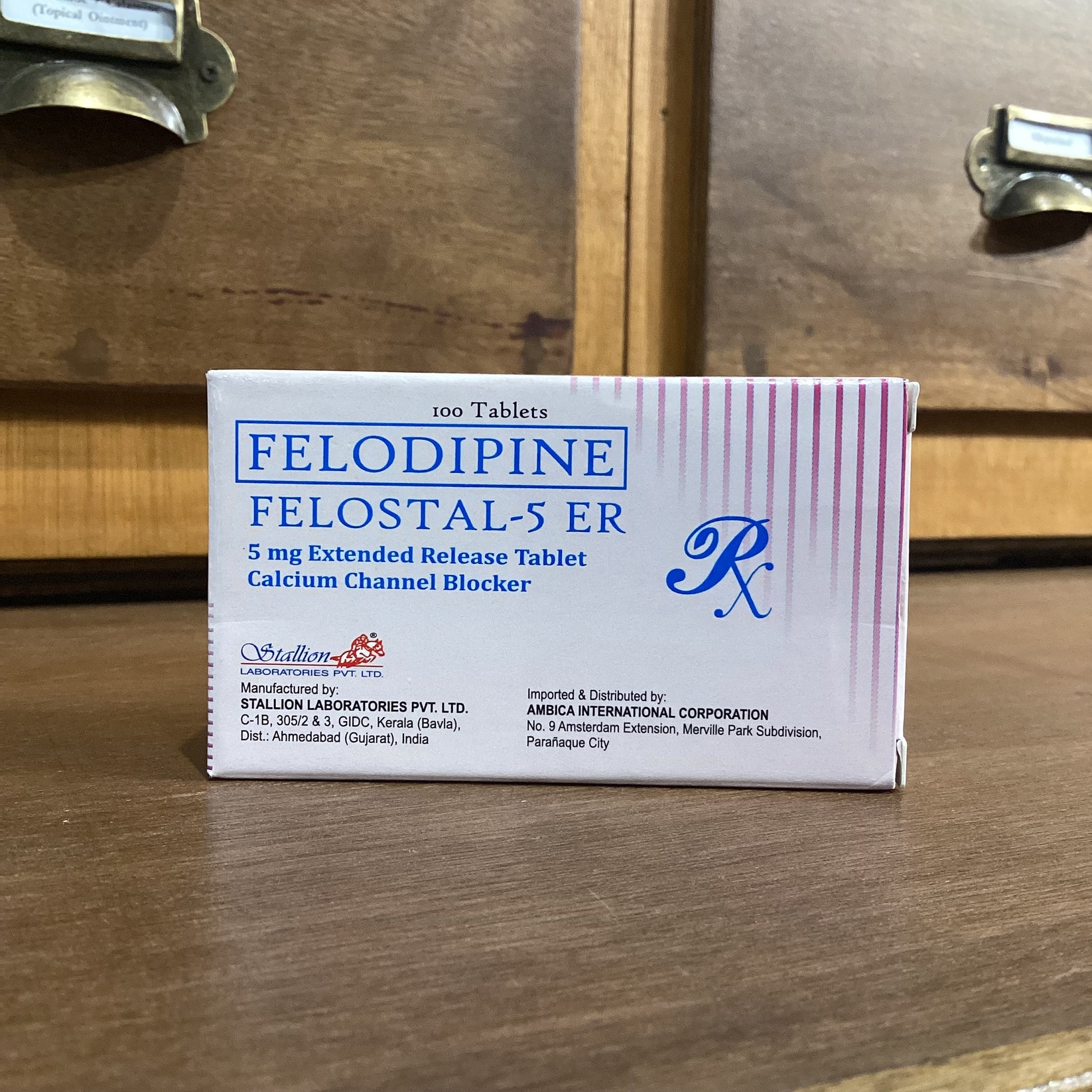 Felodipine (FELOSTAL-5 ER) 5mg Tablet – Meds for All