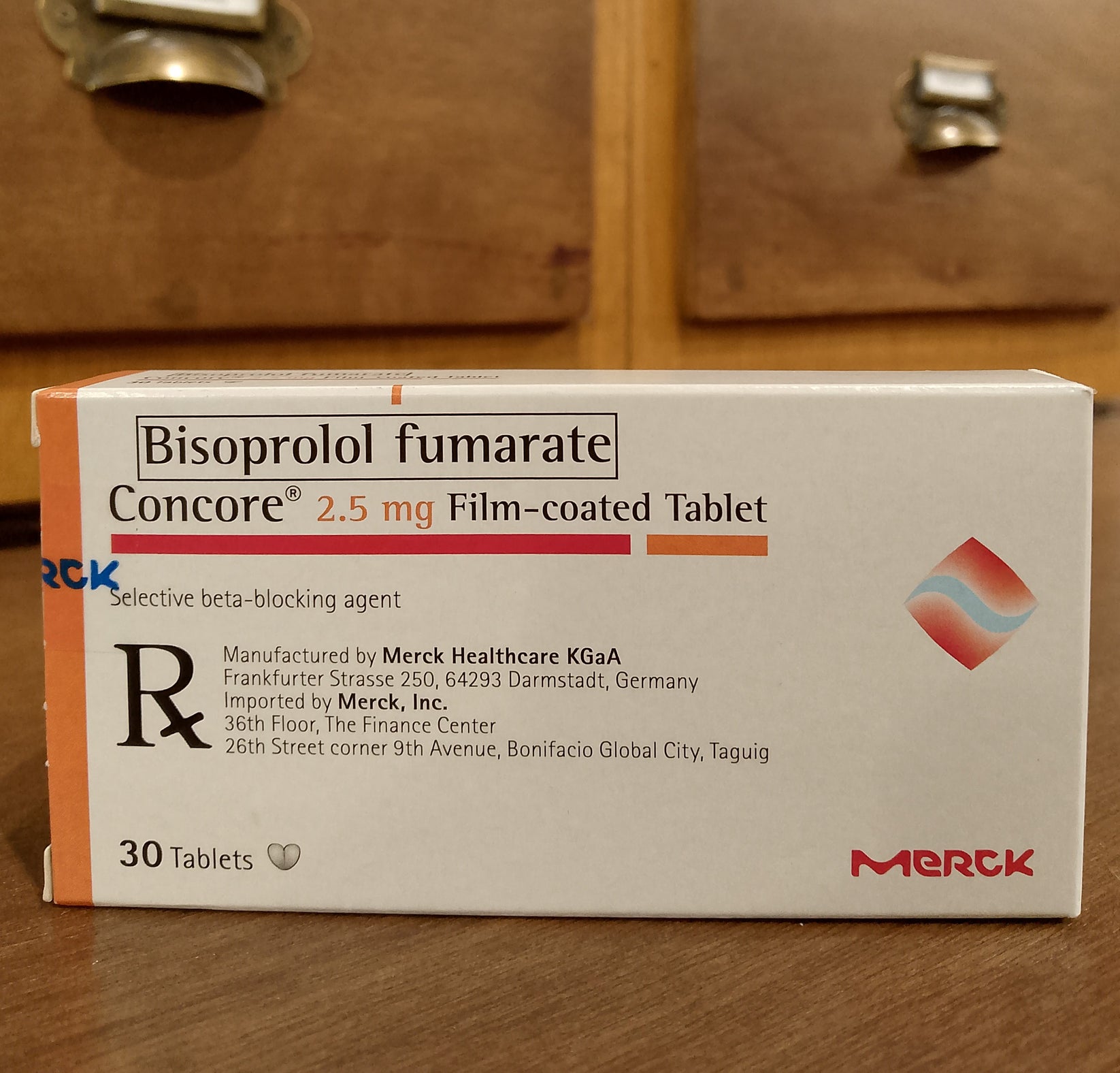 Bisoprolol fumarate (CONCORE) 2.5mg Tablet – Meds for All