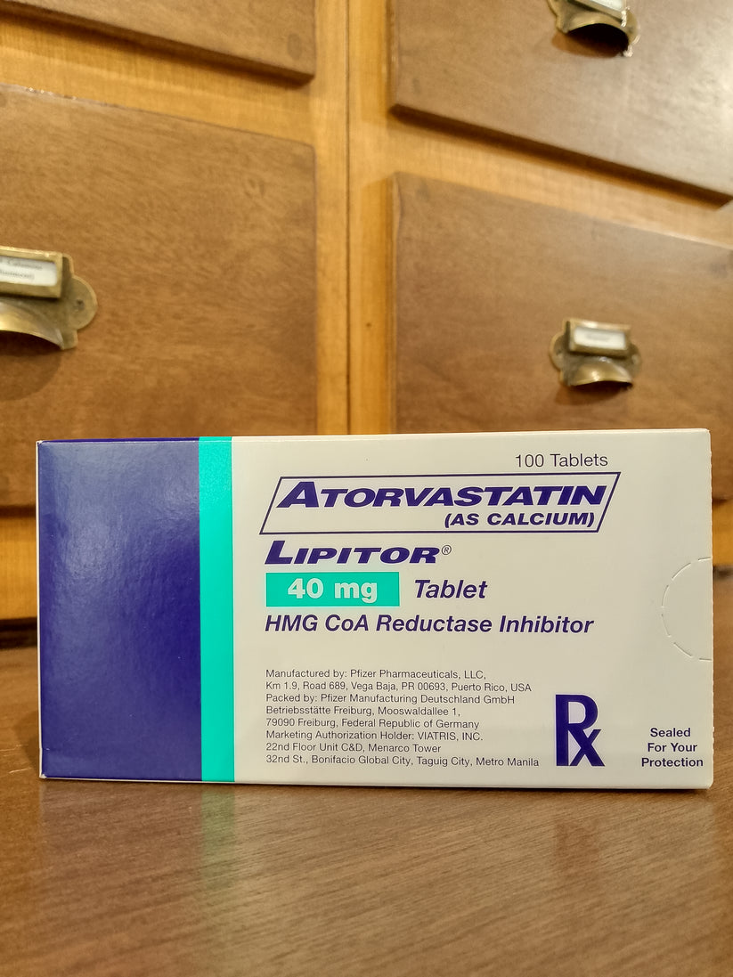 Atorvastatin Calcium (Lipitor) 40mg FC Tablet – Meds for All