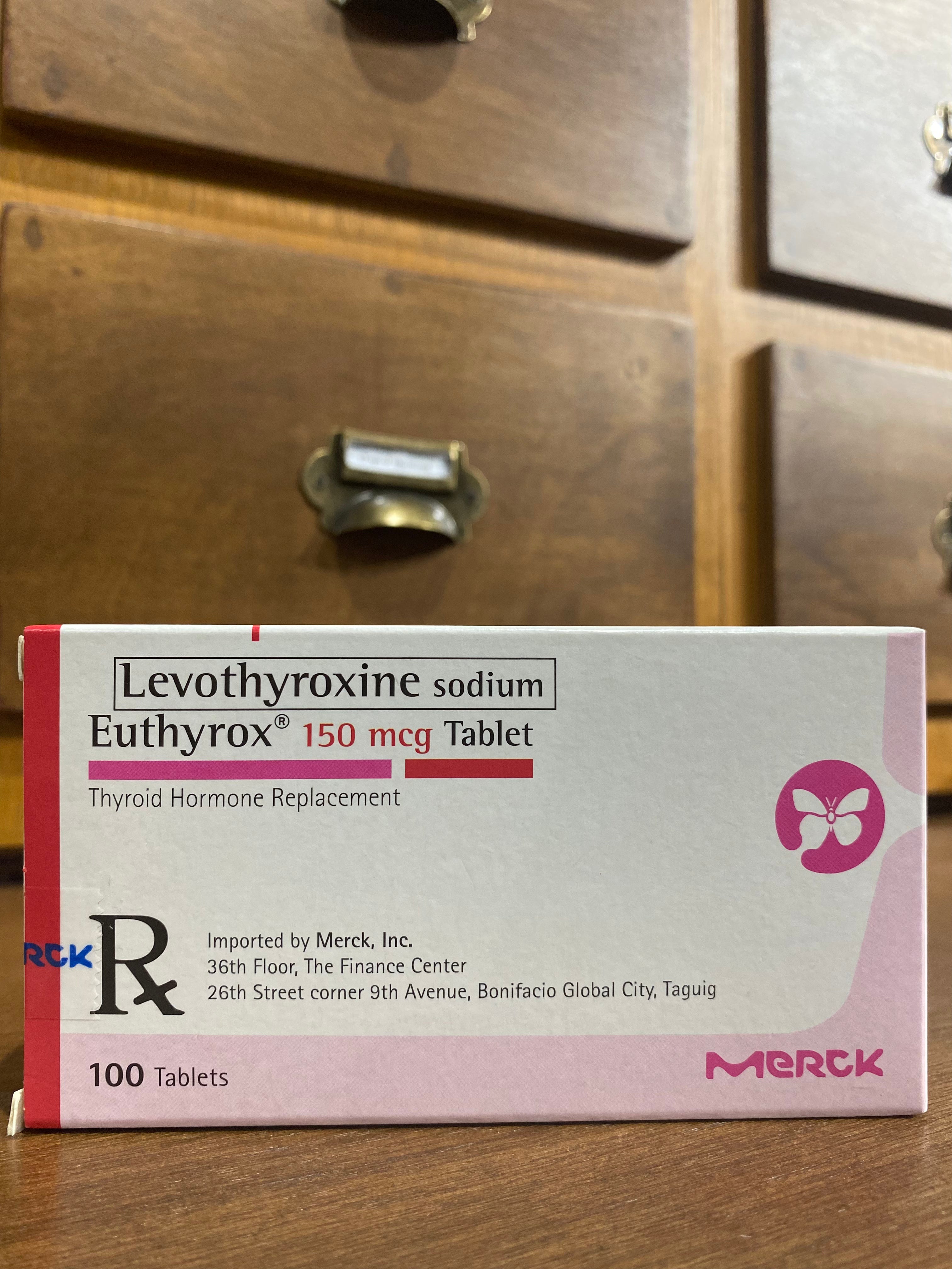 Levothyroxine sodium [Euthyrox] 150mcg Tablet – Meds for All