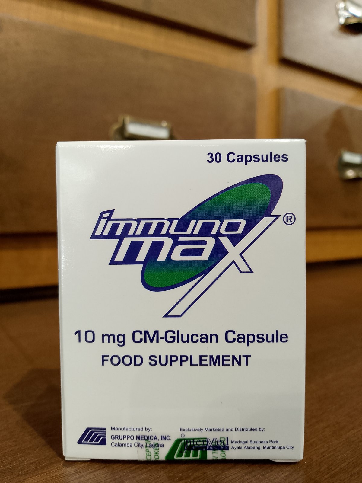 Sodium Carboxymethyl betaglucan (Immunomax) 10mg CM-Glucan Capsule ...