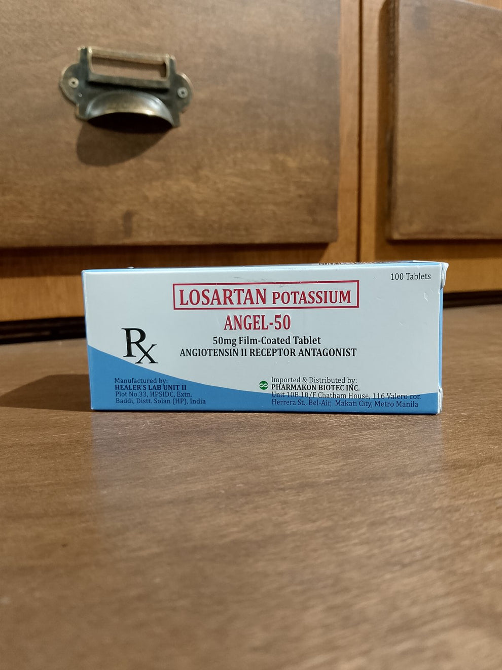 Losartan Potassium (ANGEL-50) 50mg Film-coated Tablet – Meds for All