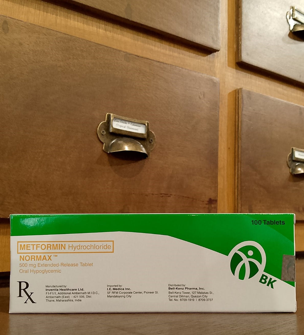 Metformin Hydrochloride (Normax) 500mg Extended-Release Tablet – Meds ...