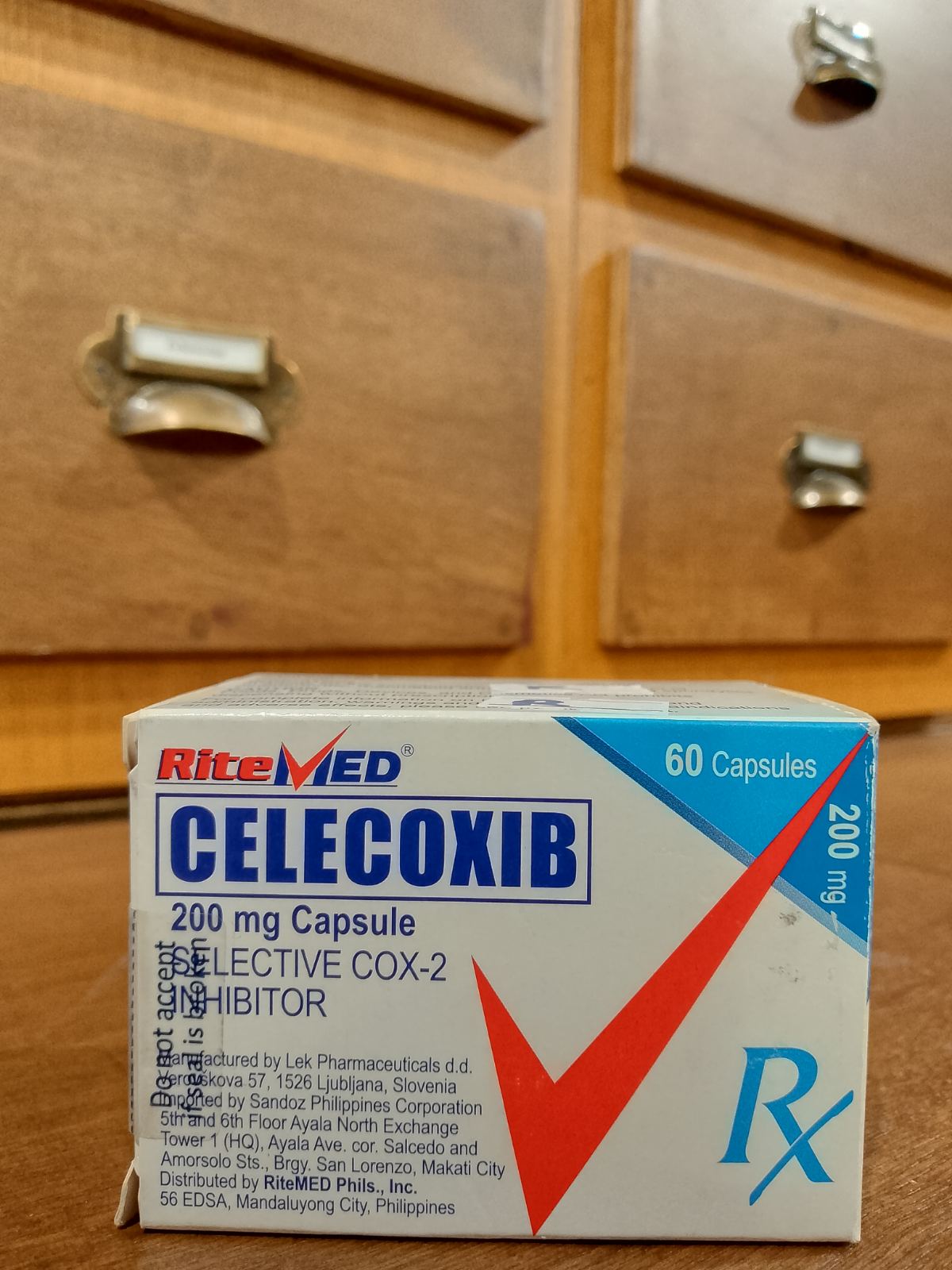 Celecoxib (RiteMed) 200mg, Capsule – Meds for All