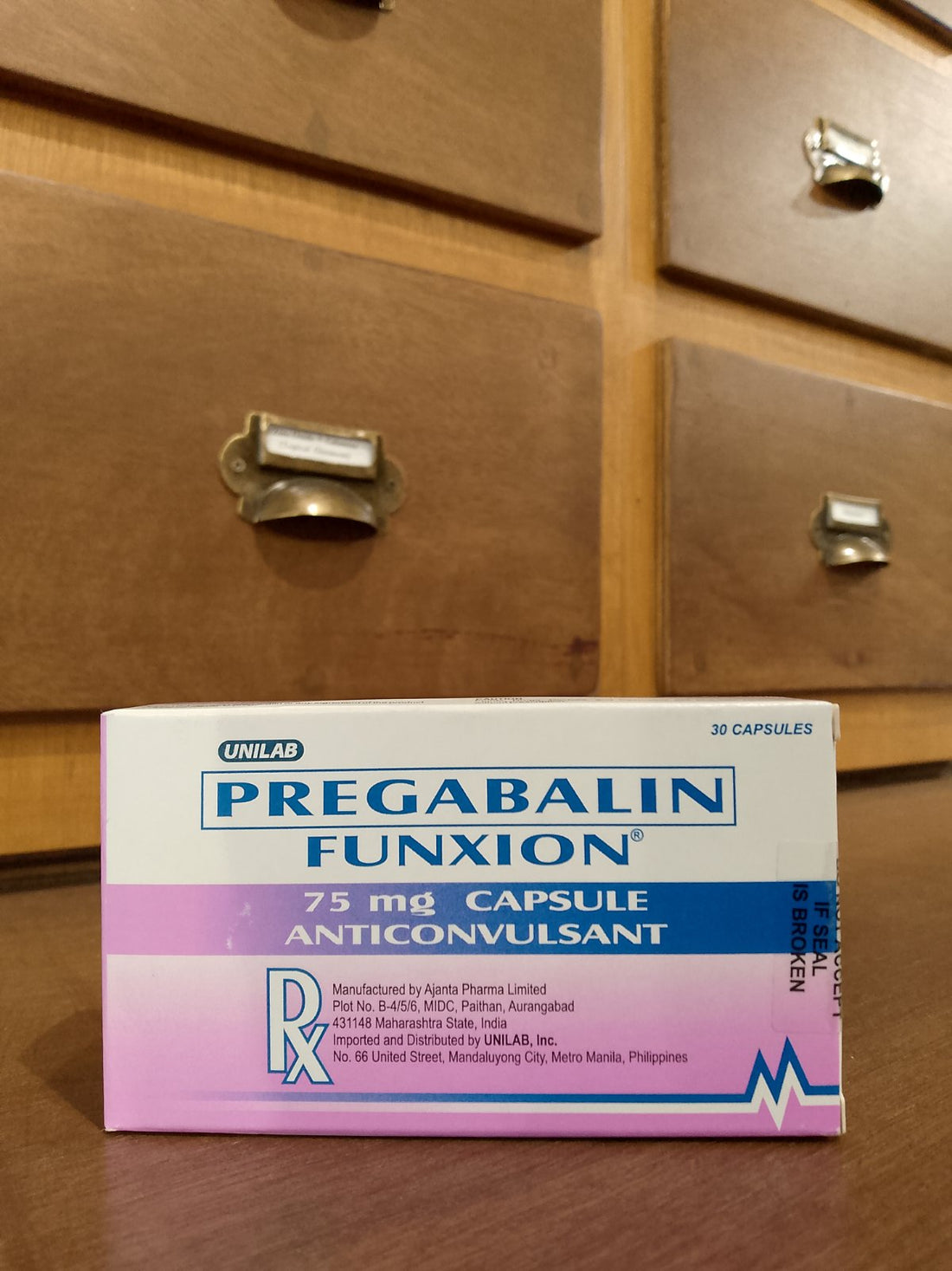Pregabalin FUNXION 75mg CAP 30S – Meds for All