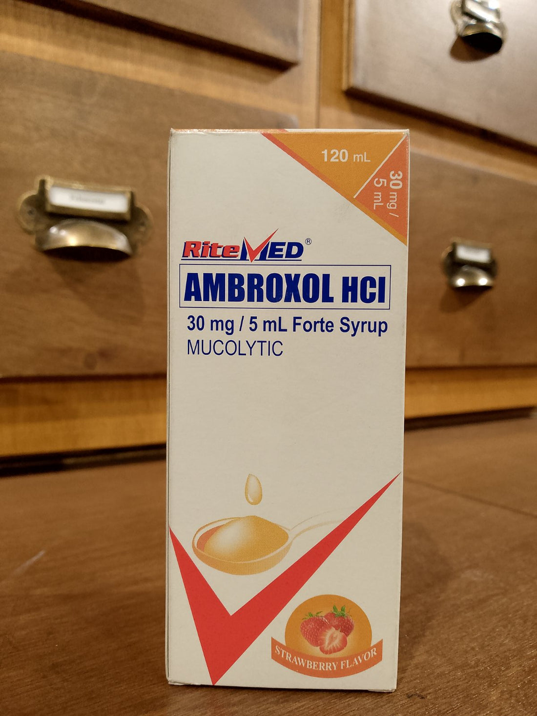 Ambroxol (Ritemed) 30mg/ 5ml, Syrup 120mL – Meds for All