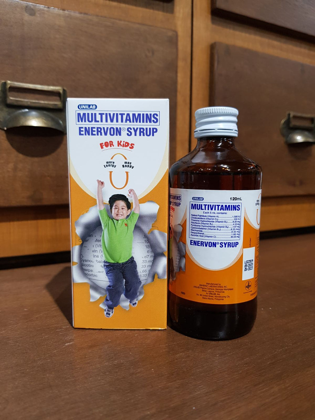 Multivitamins (Enervon) 120mL Syrup for kids – Meds for All