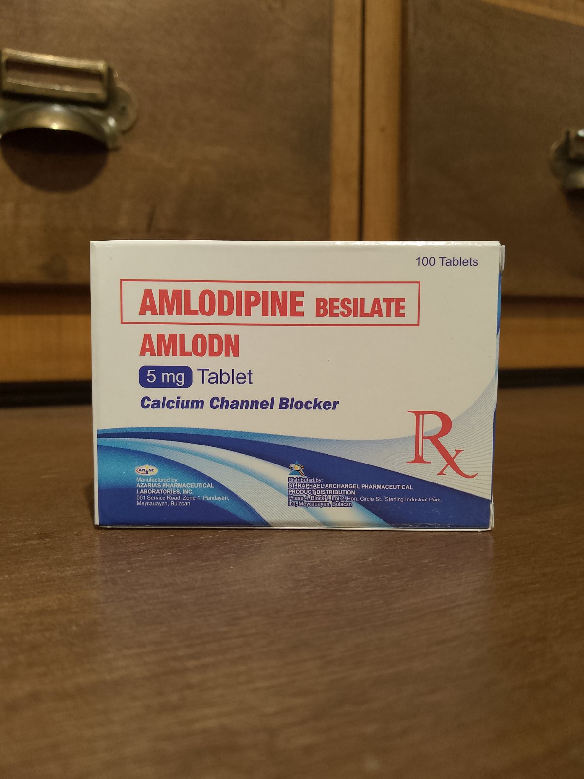Amlodipine besilate (Amlodin) 5mg Tablet – Meds for All