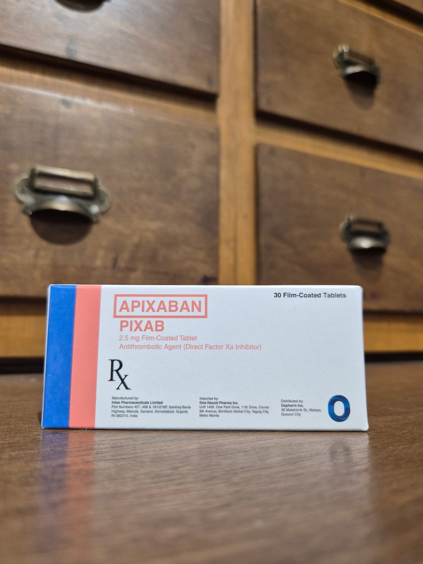 Apixaban (Pixab) 2.5mg Film-coated Tablet – Meds for All