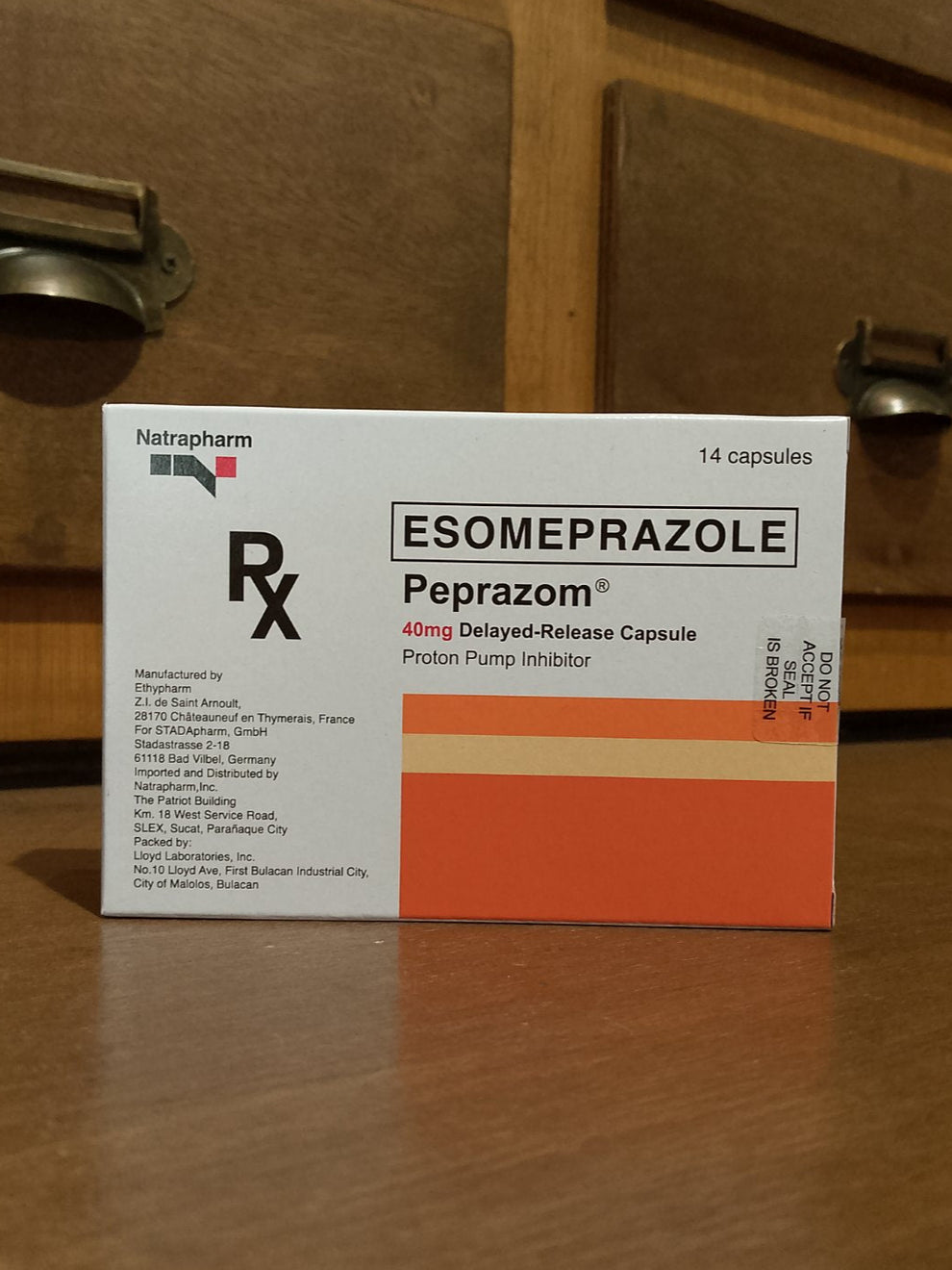 Esomeprazole (Peprazom) 40mg Capsule – Meds for All
