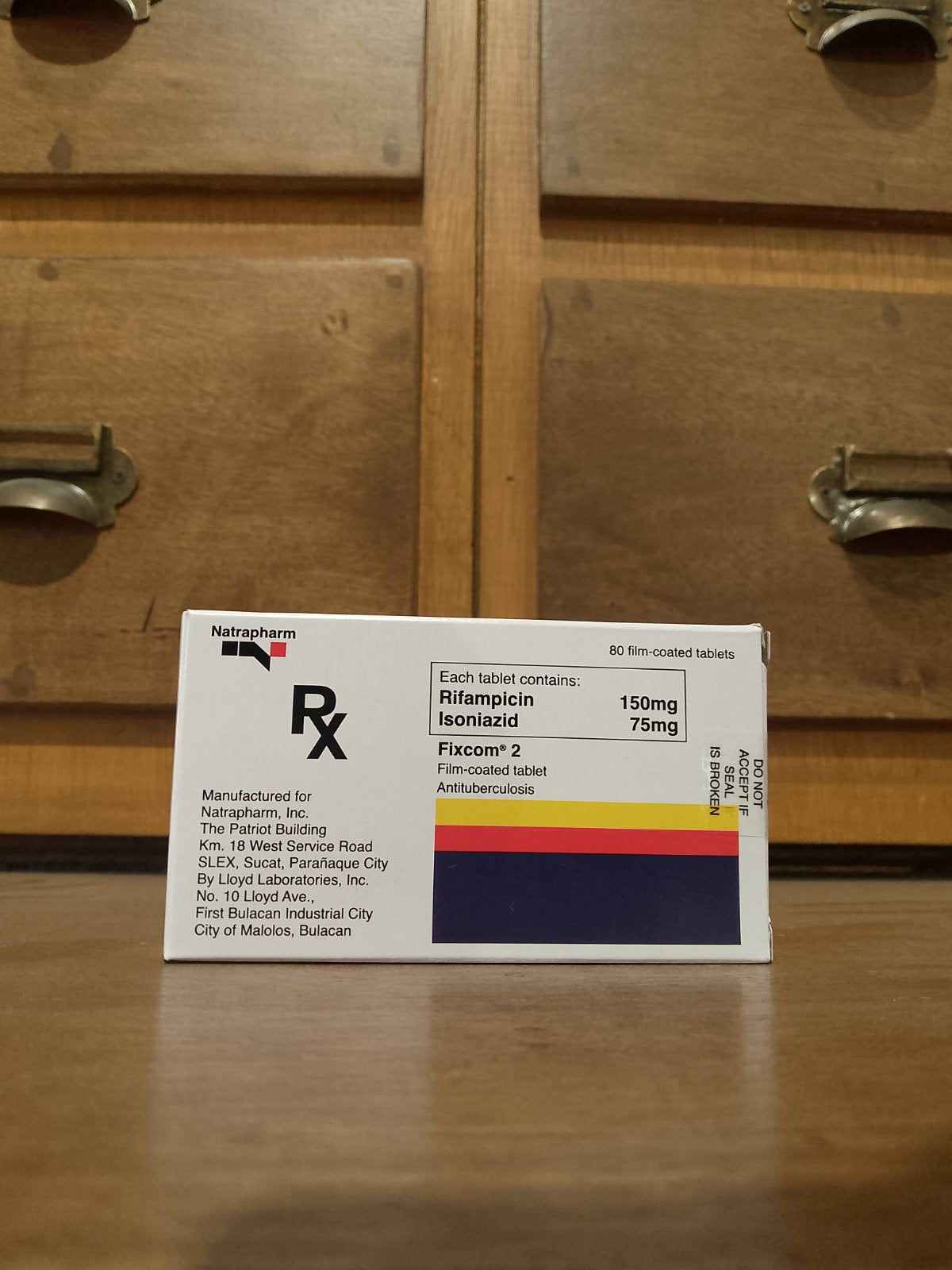 Rifampicin/isoniazid (Fixcom 2)150mg/75mg – Meds for All
